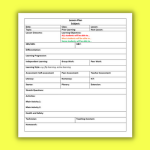 13 free lesson plan templates for teachers - Teachwire