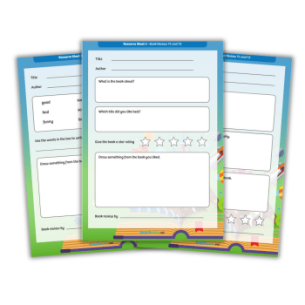 Book review KS1 – Free printable template resource - Teachwire