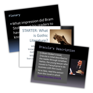 Dracula play – Post-1914 play unit for KS3/4 English - Teachwire