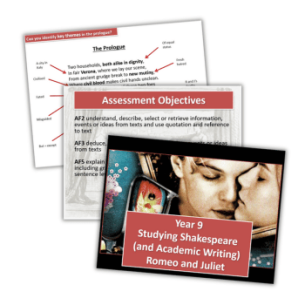 Romeo and Juliet activities KS3 – Analytical writing - Teachwire