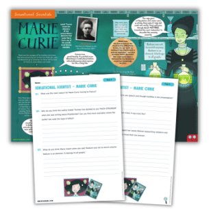 Year 3 reading comprehension – Marie Curie fact file & worksheets ...