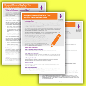 Holocaust Memorial Day 2025 teaching resources - Teachwire