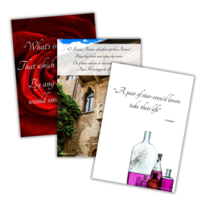 Romeo and Juliet key quotes – 10 posters & worksheet - Teachwire