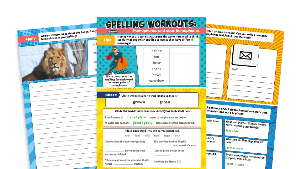 Homophones KS2 – Examples, PowerPoints and worksheets - Teachwire