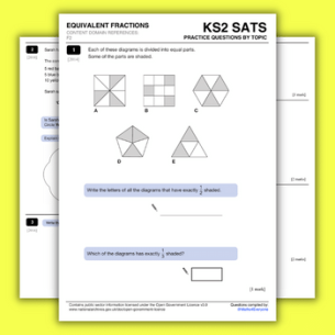 Equivalent fractions Year 6 – 16 SATs style questions - Teachwire