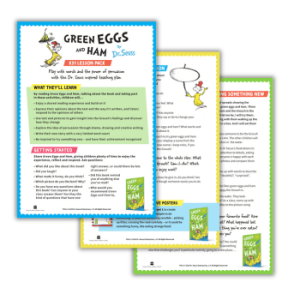 Green Eggs and Ham – KS1 lesson pack - Teachwire