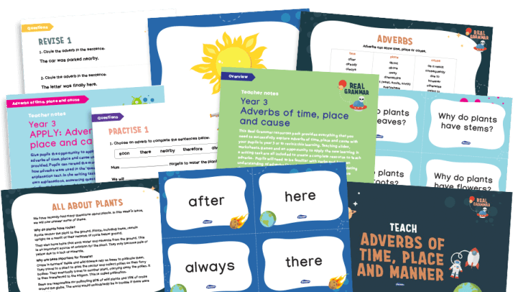 Adverbs – Worksheets and games for KS1 and KS2 English - Teachwire