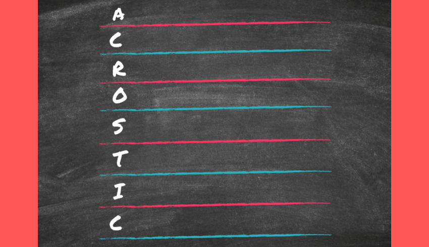 Acrostic poems – 8 of the best worksheets and resources for KS1/KS2 ...