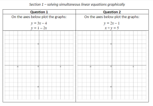 26 Free Simultaneous Equations Worksheets and Lesson Plans for KS3 and KS4 Maths - Teachwire