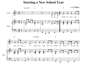 New school year song – Music, lyrics and audio track for KS1/2 - Teachwire