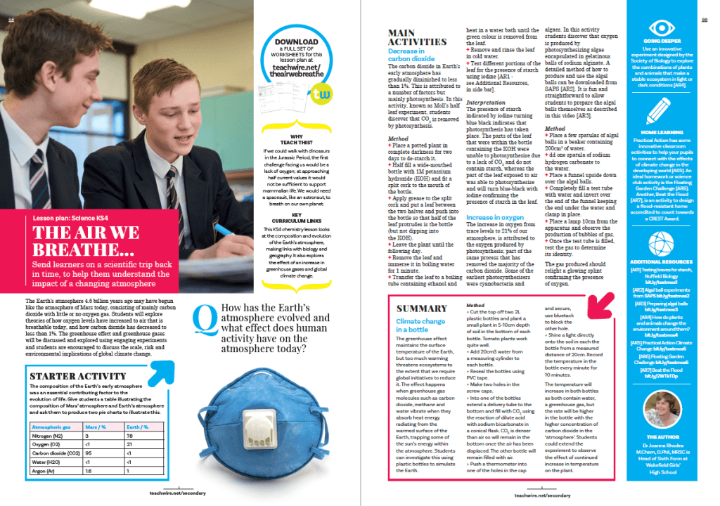 KS4 Science Lesson Plan and Resources – The Chemistry of Air Pollution ...