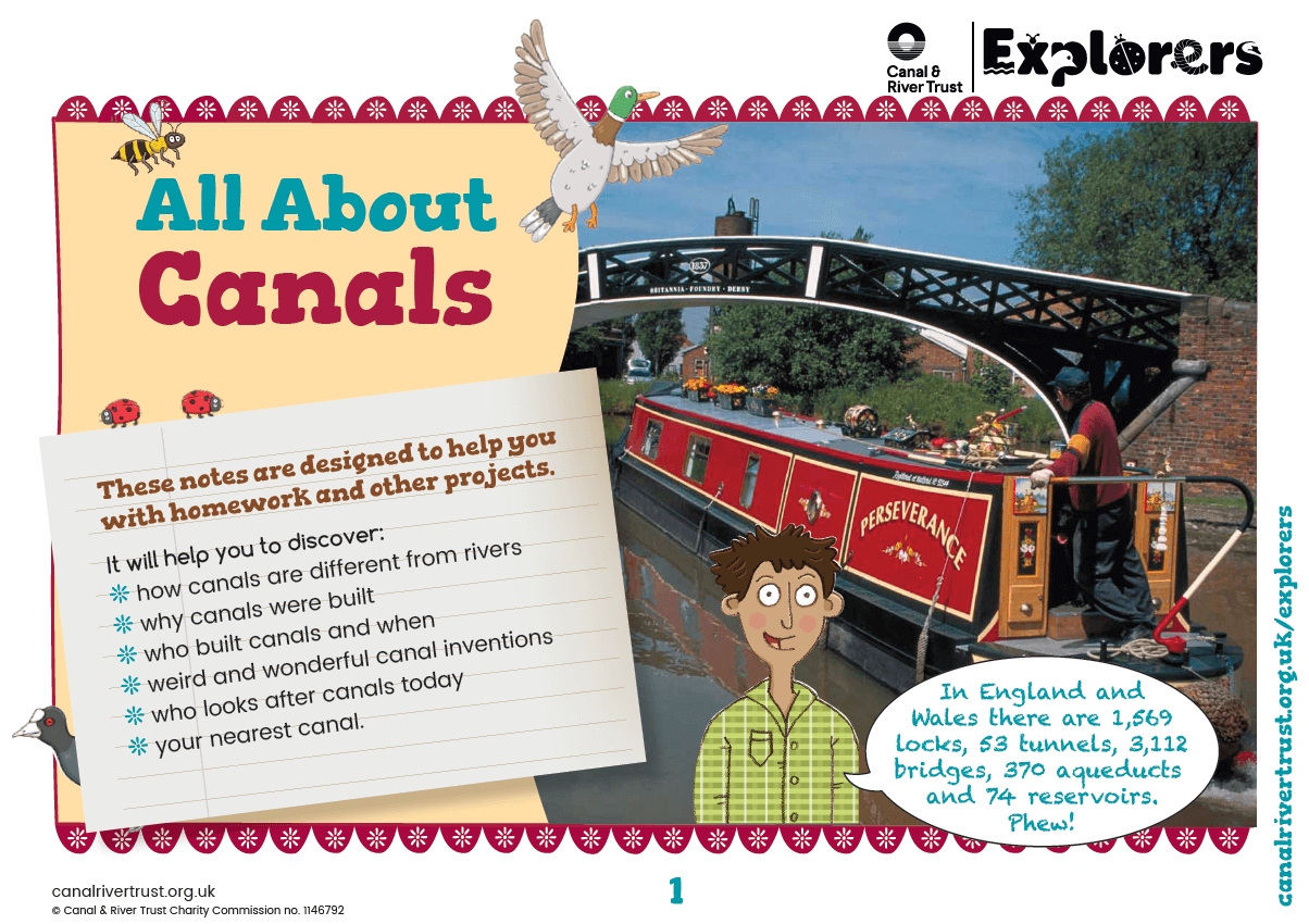 All About Canals Resource for KS2 History and Geography - Teachwire