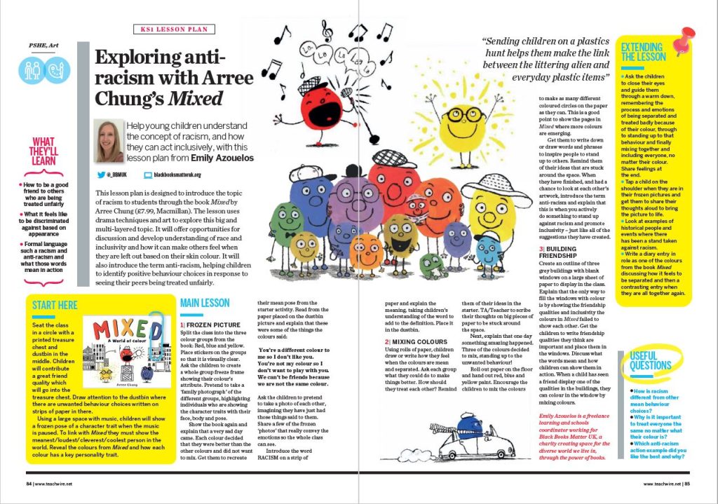 Anti-racism resources – KS1 lesson plan - Teachwire