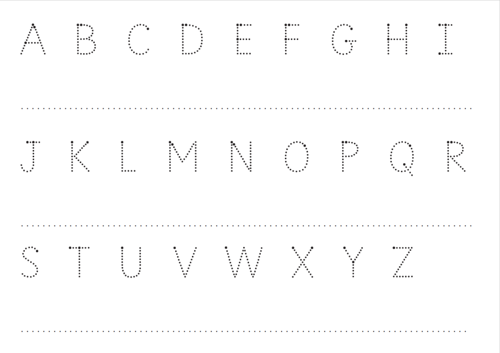 Capital letters worksheet – Handwriting activity for Early Years/KS1 ...