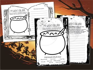 Halloween writing – Witch's cauldron activity for KS1/2 English - Teachwire