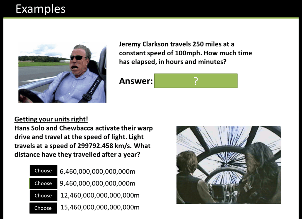 Compound Measures for KS3 Maths - Teachwire