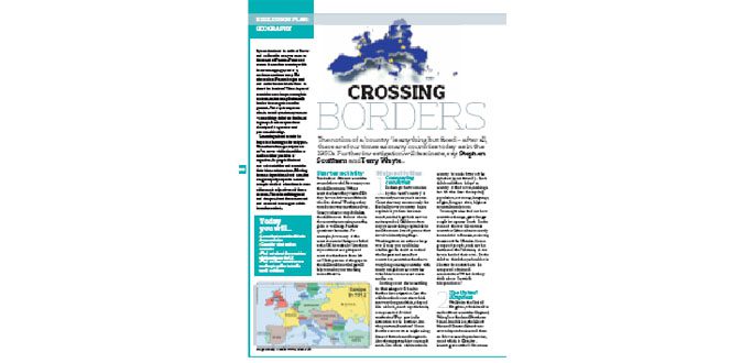 Countries And Their Borders – Nations And Territories Lesson Plan For ...