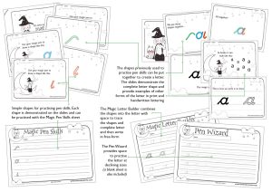 Magic Shapes Handwriting for Early Years – Cursive ‘F’ - Teachwire