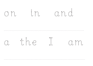 High-Frequency Words Handwriting Worksheets for Reception and KS1 ...