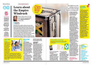 KS2 History and Literacy Resource – Learn About the Empire Windrush for ...