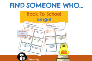 Back-to-School Bingo Game with KS1 and KS2 Versions - Teachwire