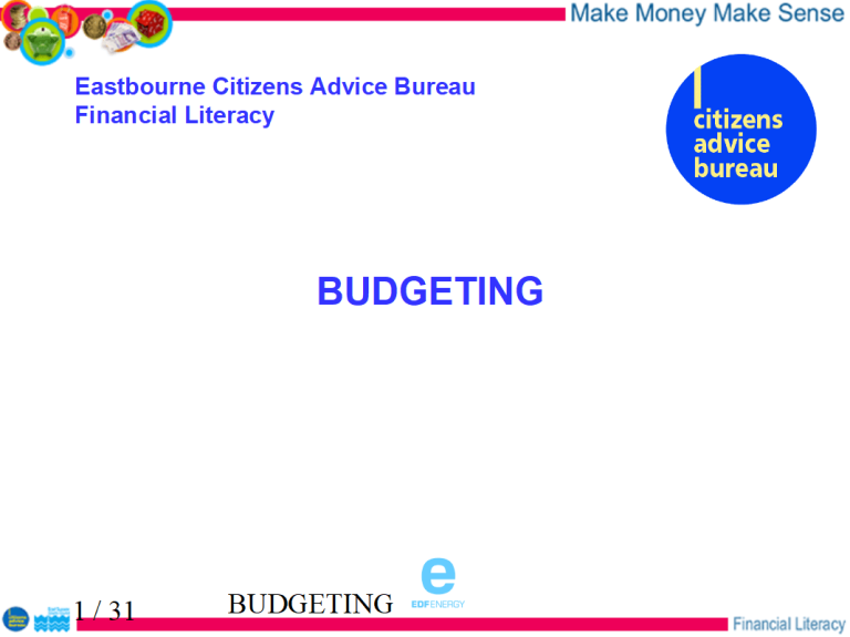 Budgeting lesson plan and resources for KS4 citizenship/financial ...