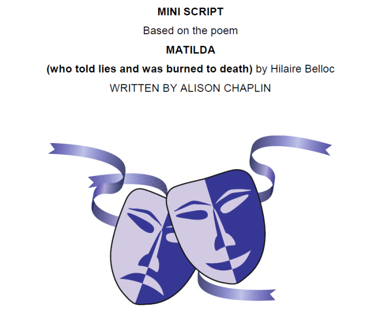 Hilaire Belloc – 'Matilda' mini-script for KS1/2 Drama - Teachwire