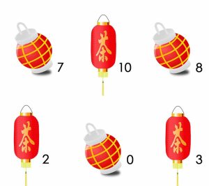 Number Bonds To 10 ‘Chinese Lanterns’ Worksheet For KS1 - Teachwire