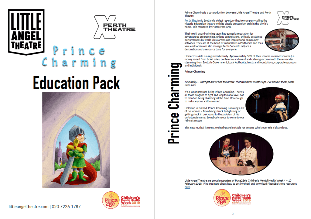 Prince Charming Education Pack for KS1/2 English, Drama and Art ...
