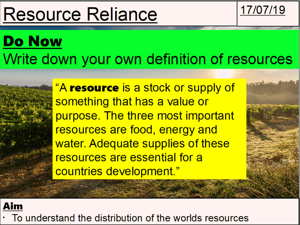 This is Geography – OCR Human Geography KS4 Sample Lessons - Teachwire