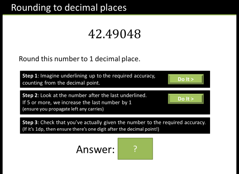 Rounding and Approximation for KS3 Maths - Teachwire