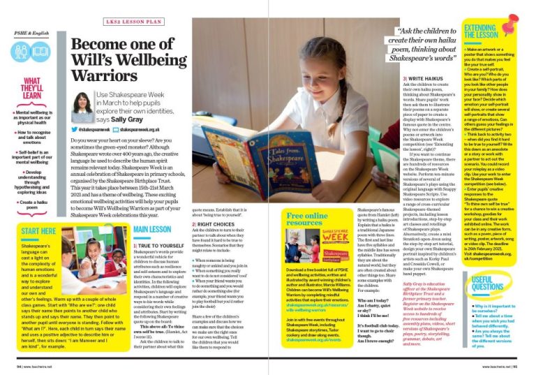 Shakespeare Week 2024 primary resources and worksheets - Teachwire