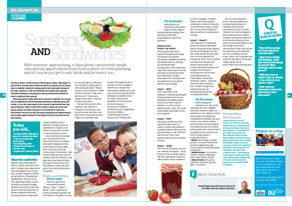 Plan and Make The Perfect Picnic – Vocabulary, Budgeting And Research ...