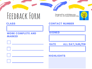 Supply Teacher Feedback Form - Teachwire