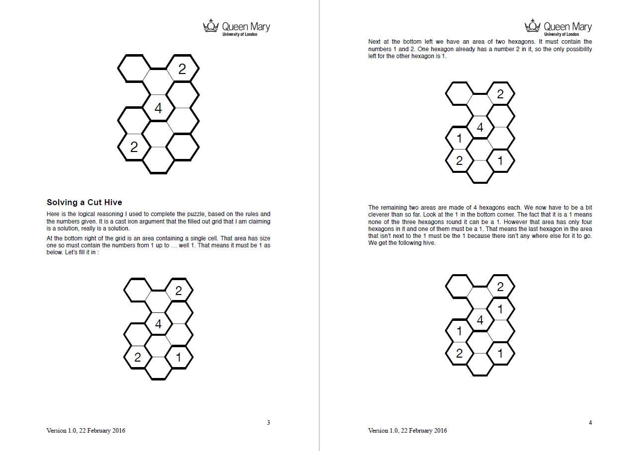 Computational Thinking Number Hive Logic Puzzles Booklet For Ks2 Computing Teachwire