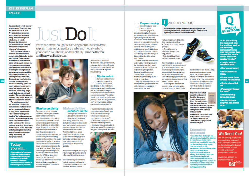 Modal verbs – 8 of the best examples, activities and resources for KS2 ...