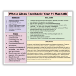 Whole class feedback – Year 11 example PDF - Teachwire