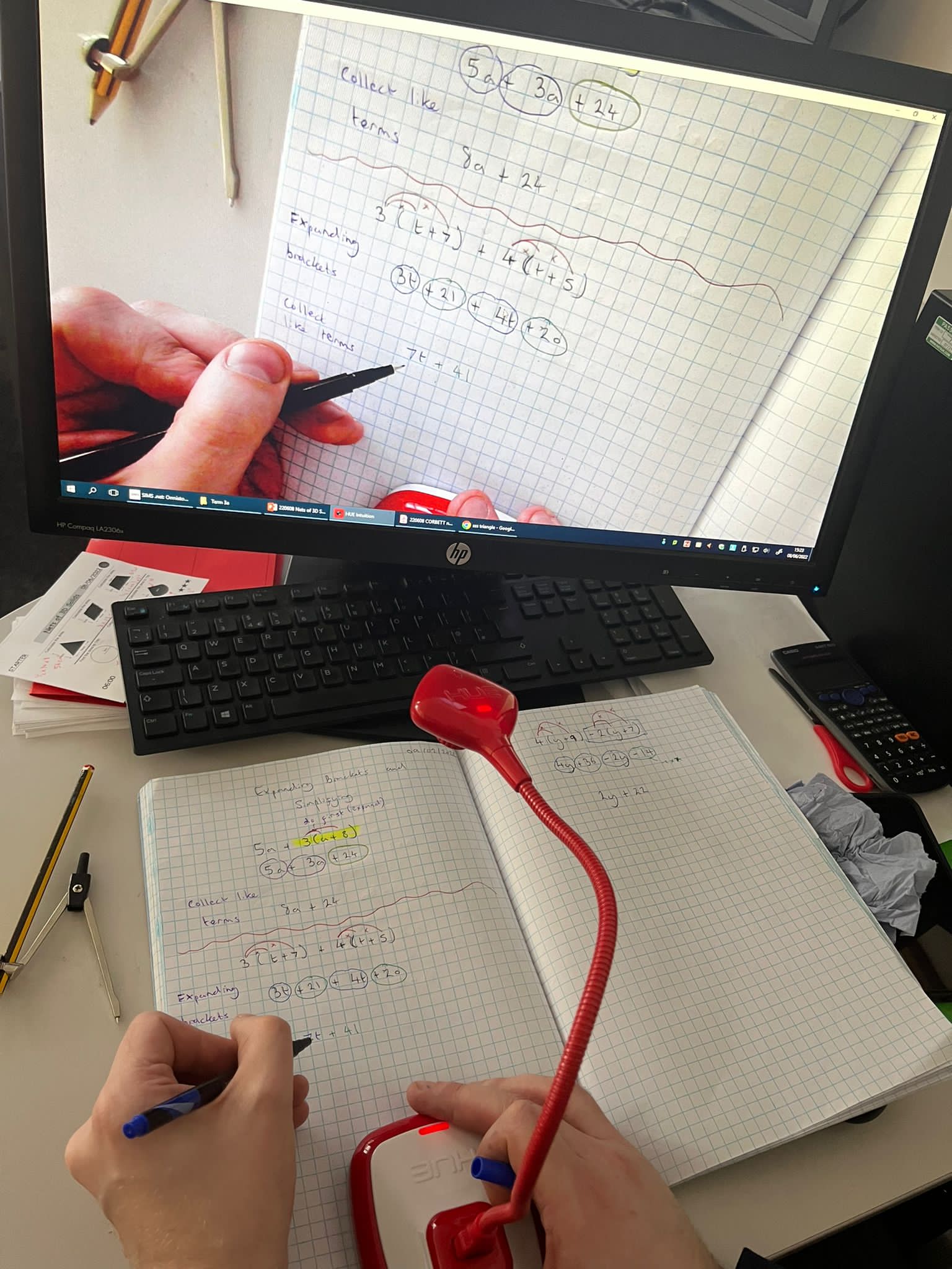 How maths teachers use the HUE HD Pro visualiser - Teachwire