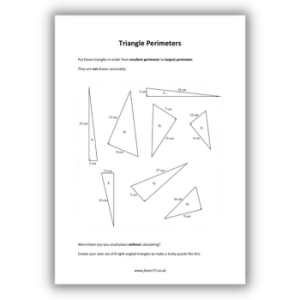 Pythagoras' theorem – KS3 worksheet - Teachwire