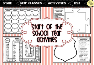 Back-to-school activities – Great 2025 ideas and resources - Teachwire