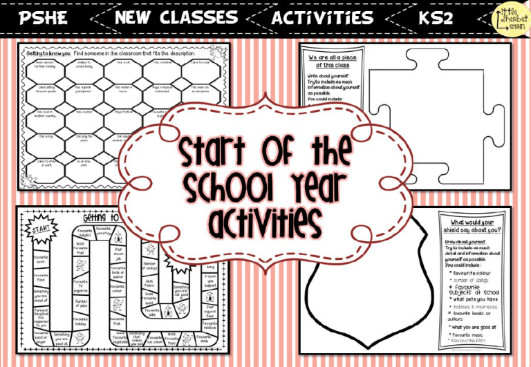 Back-to-school activities – Great 2025 ideas and resources - Teachwire