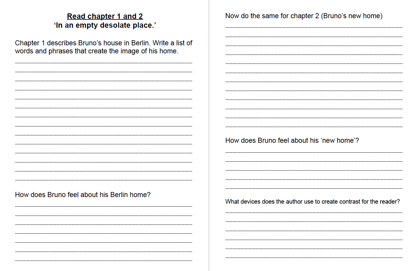 The Boy in the Striped Pyjamas – 9 of the best resources for KS2 and ...