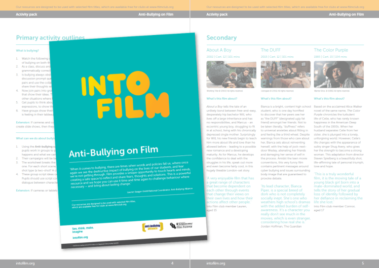 Anti-Bullying Week – Best ideas, activities & resources for 2025 ...