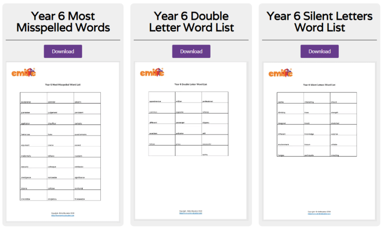 Year 5 and 6 spelling list – Best worksheets and resources - Teachwire