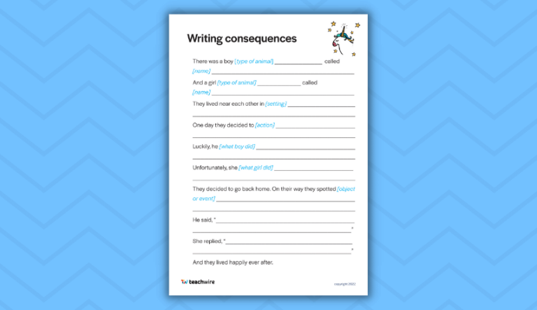 Creative writing prompts – 5 worksheets plus word mats for KS1 and KS2 ...