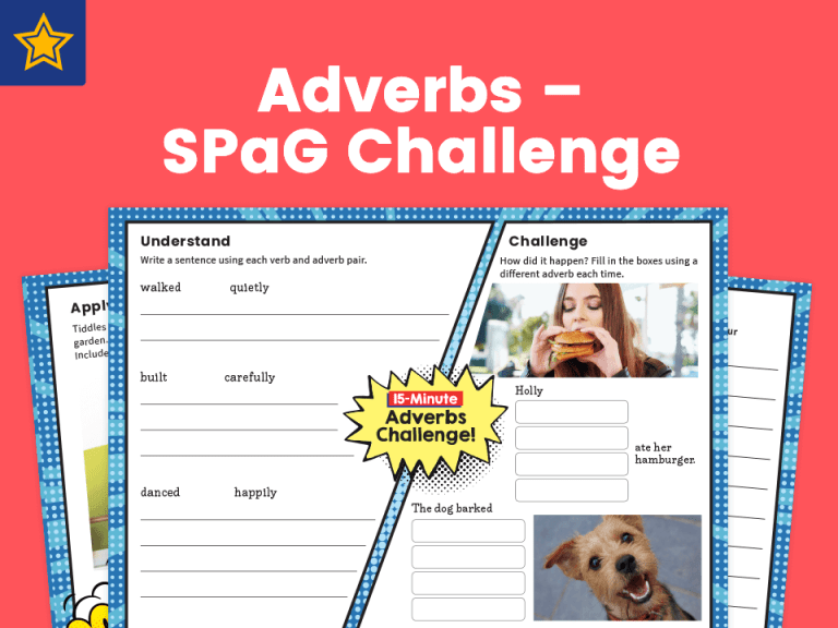 Adverbs – Worksheets and games for KS1 and KS2 English - Teachwire