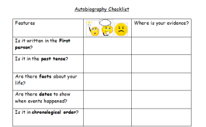 Features of an autobiography – 6 of the best resources for KS2 English ...
