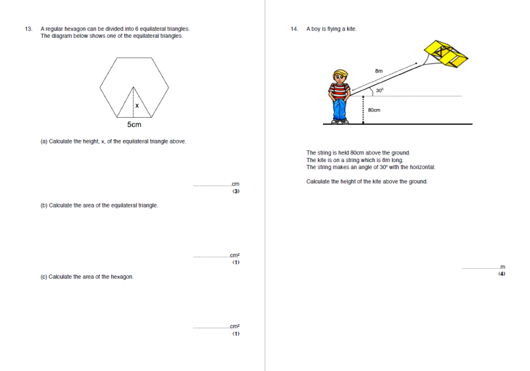 10 of the best trigonometry questions, worksheets and resources for KS3 ...