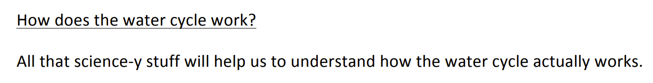 Explanation texts KS2 – How to teach its features – Teachwire