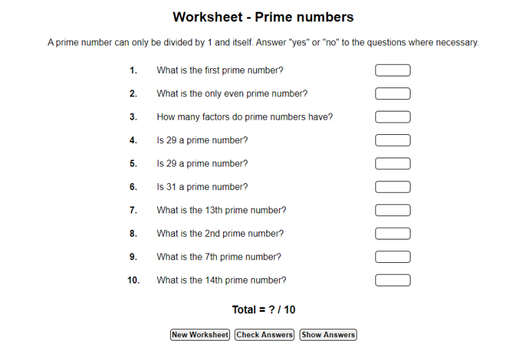 Prime numbers – 11 of the best maths resources for KS2 - Teachwire